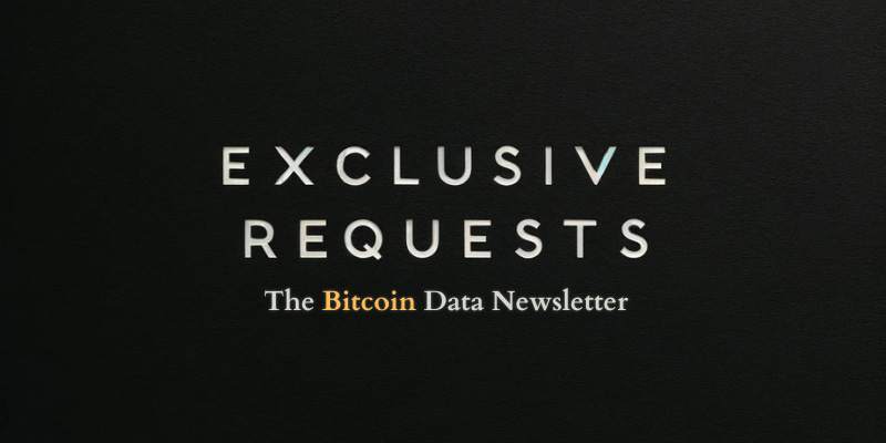 Exclusive Requests | CryptoCon | Substack