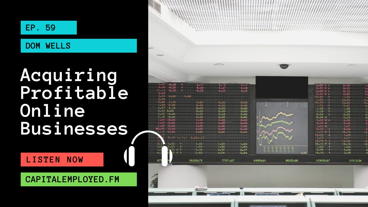 Capital Employed | Jon Kingston | Substack