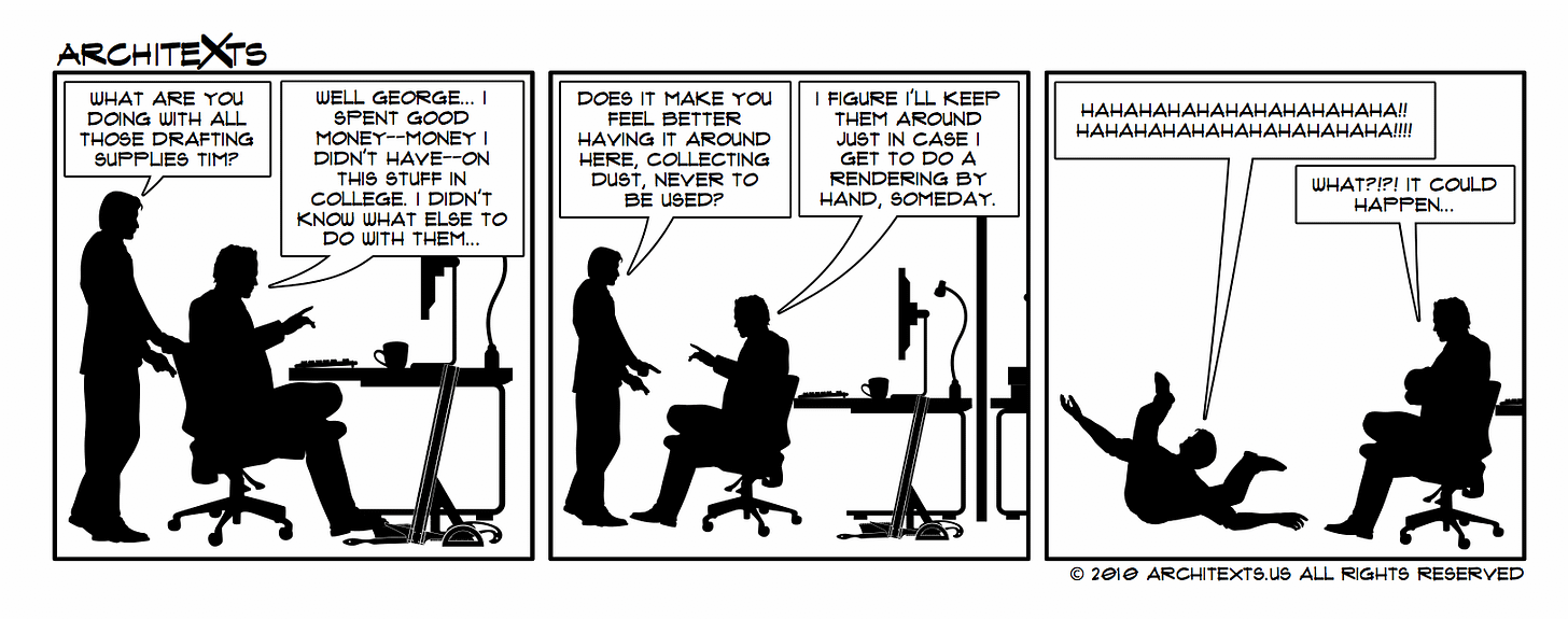 Drafting Supplies - by Modulor Man