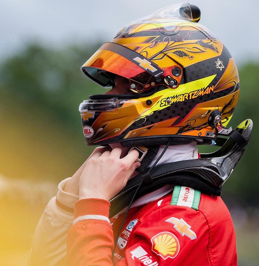 First-ever Israeli IndyCar driver stuns racing world with pole position ...