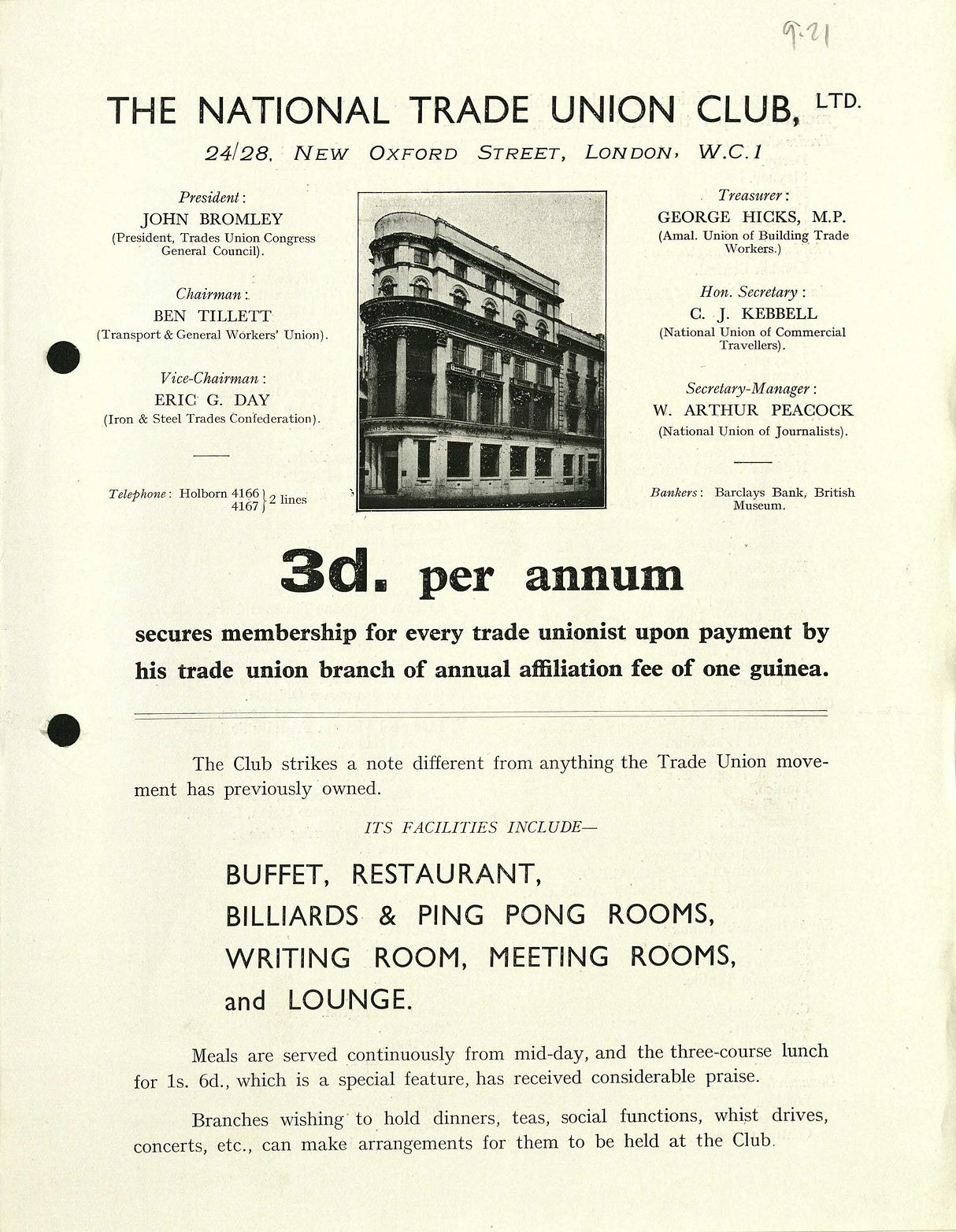 The "Aristocratic Embrace"? The Labour Party and London clubs