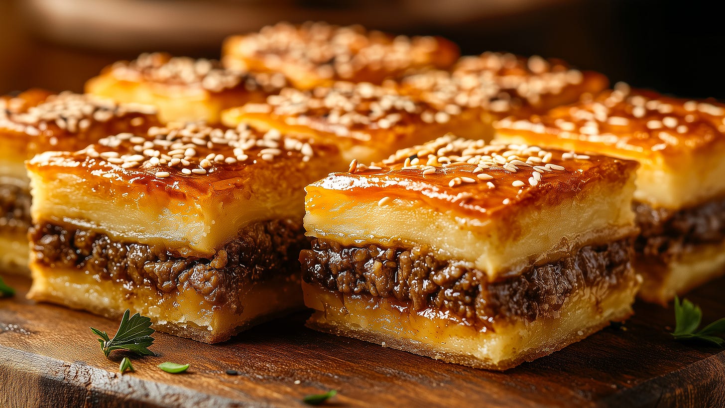 Easy mince meat and potato pie - by Sophie - Essen Recipes