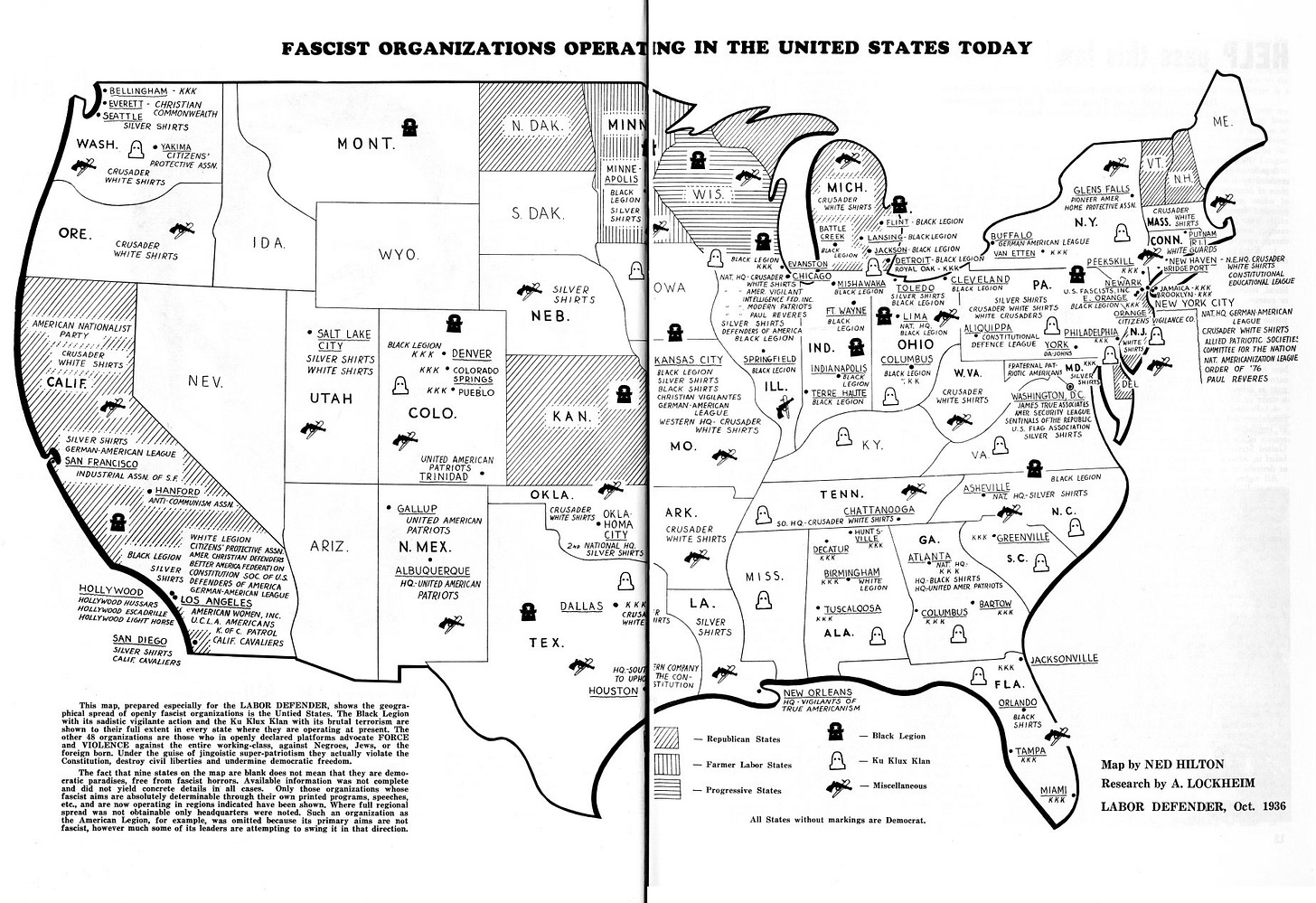 Mapping Fascists - by John Krygier - Making Maps