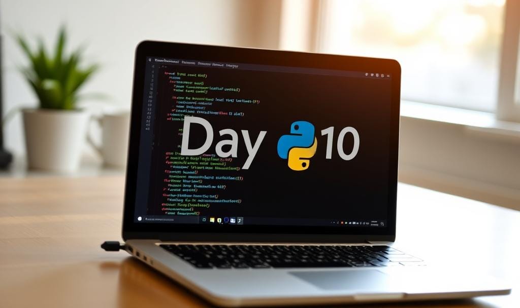 Day 10 of 50 Days of Python: List and Dictionary Comprehension