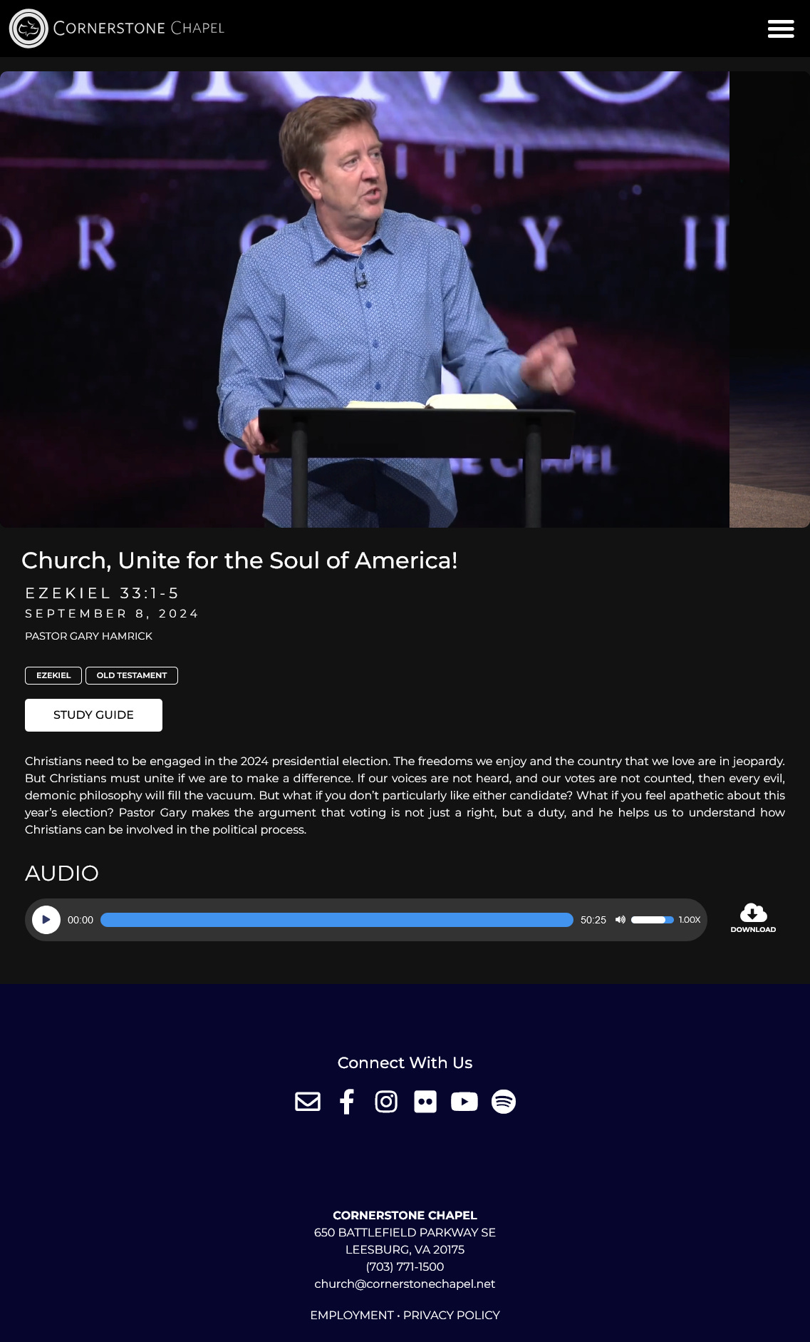 A Pastor's guide for voting - by Mo Hodge Ministries