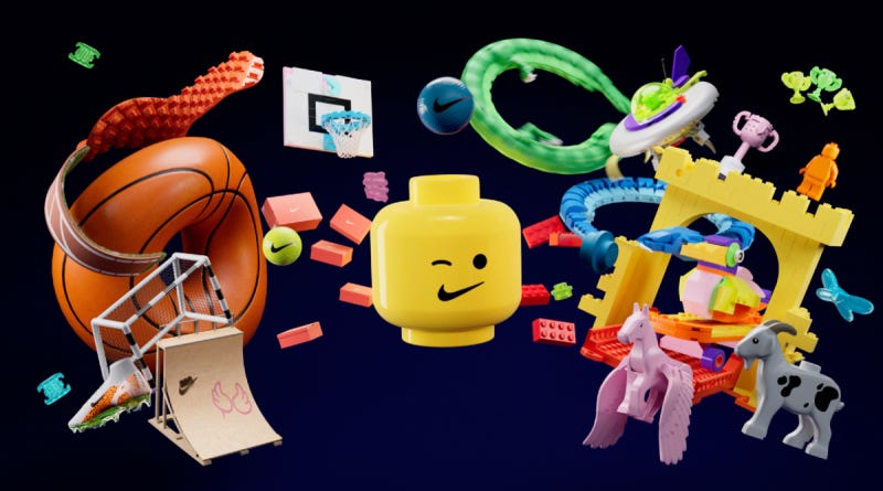 Lego x Nike Collab - by Rosie Lee Group - Unorthodox Blend