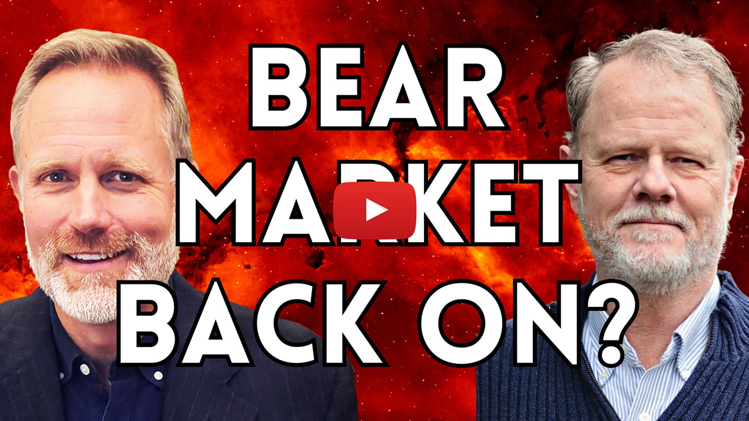 Current Bear Market Rally To Bring "More Pain This Year" | Tom McClellan