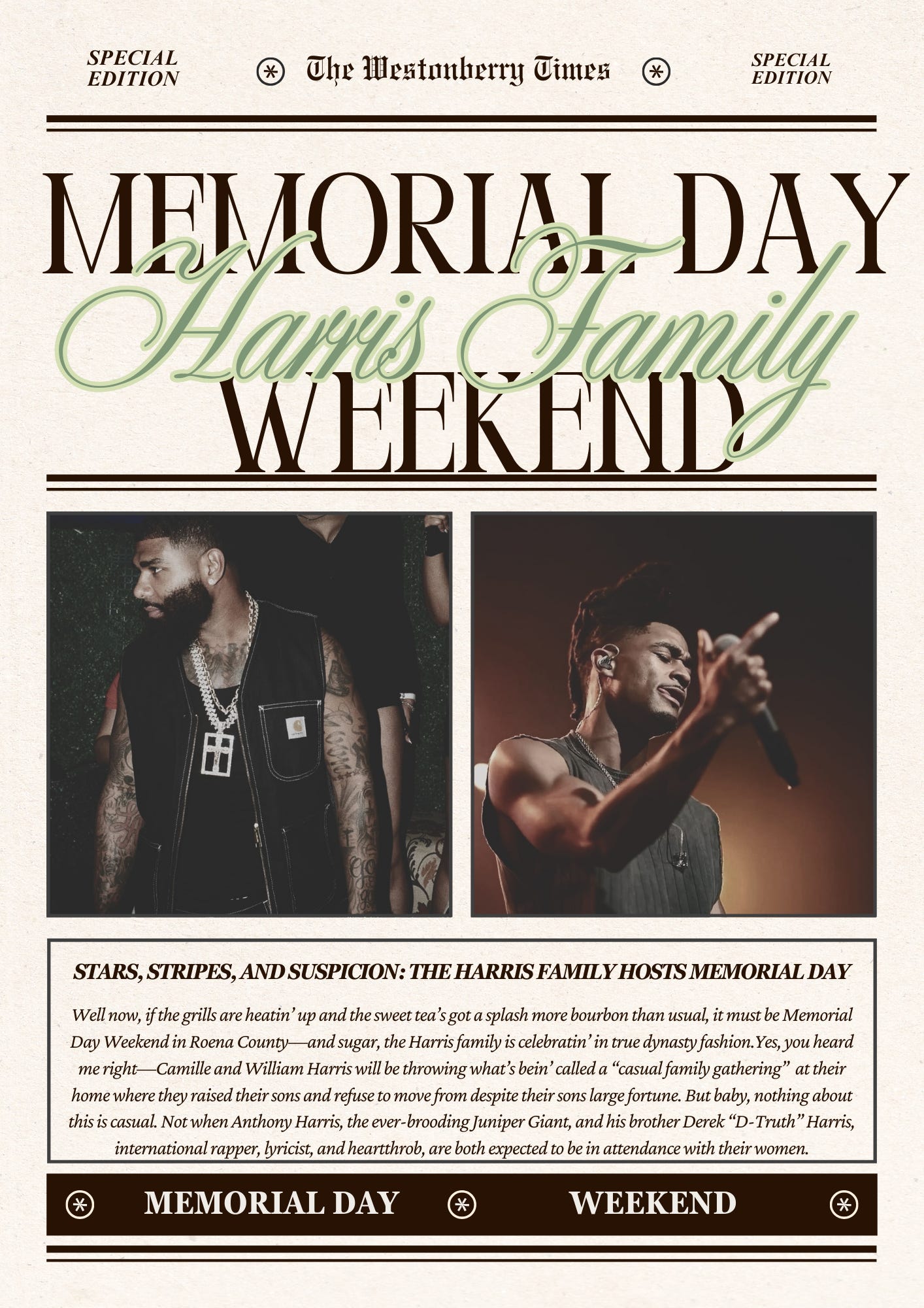 Dispatch 002 — Scandal & Sweet Tea, With Lady Westonberry