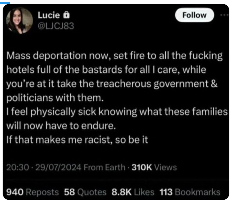 The incarceration of Lucy Connolly - David Vance Substack