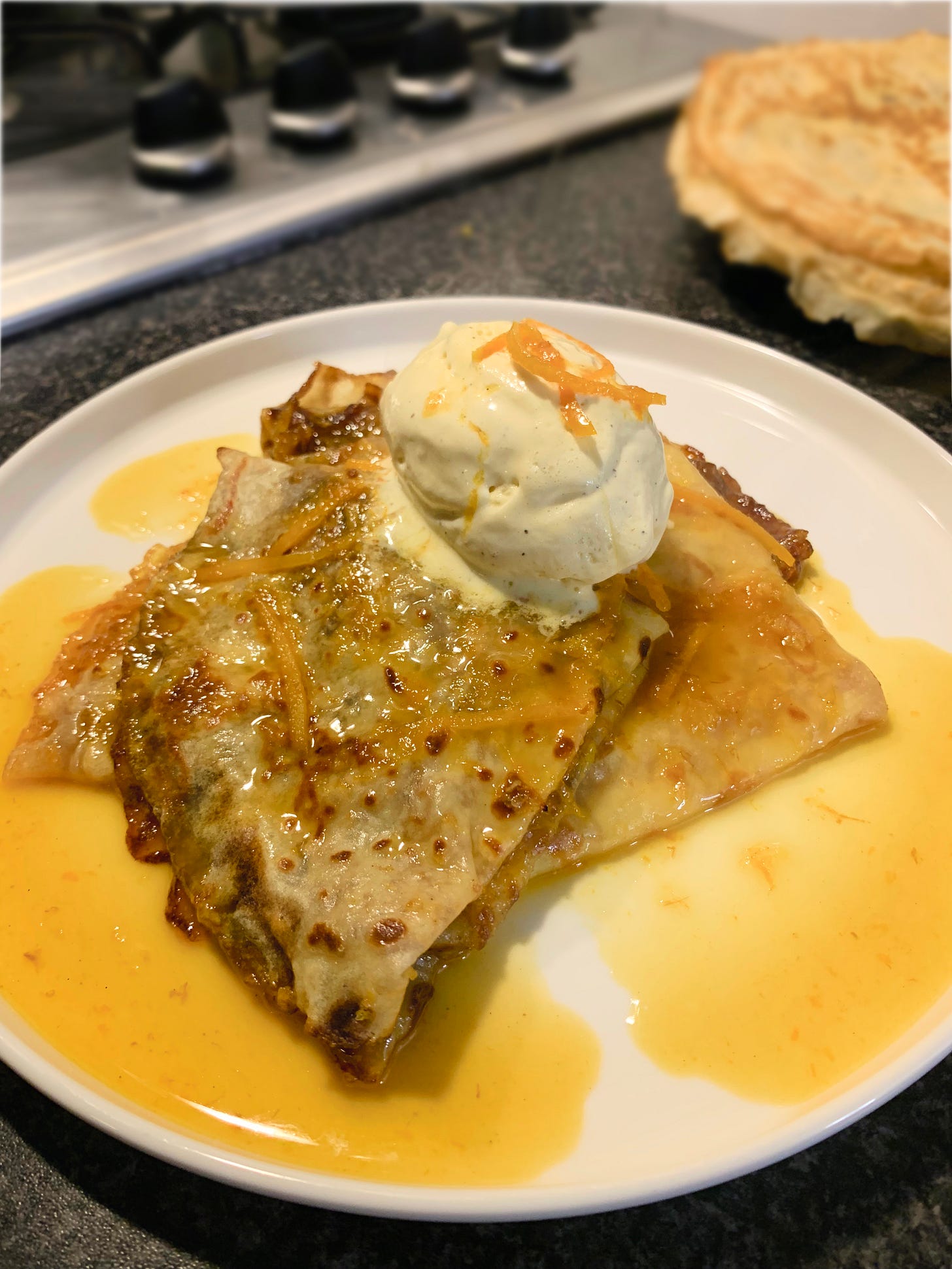 CRÊPE SUZETTE - by Anne Krijnen - Anne’s Substack