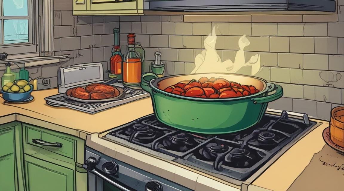 The Cook - by Nora Keller - The Backstory