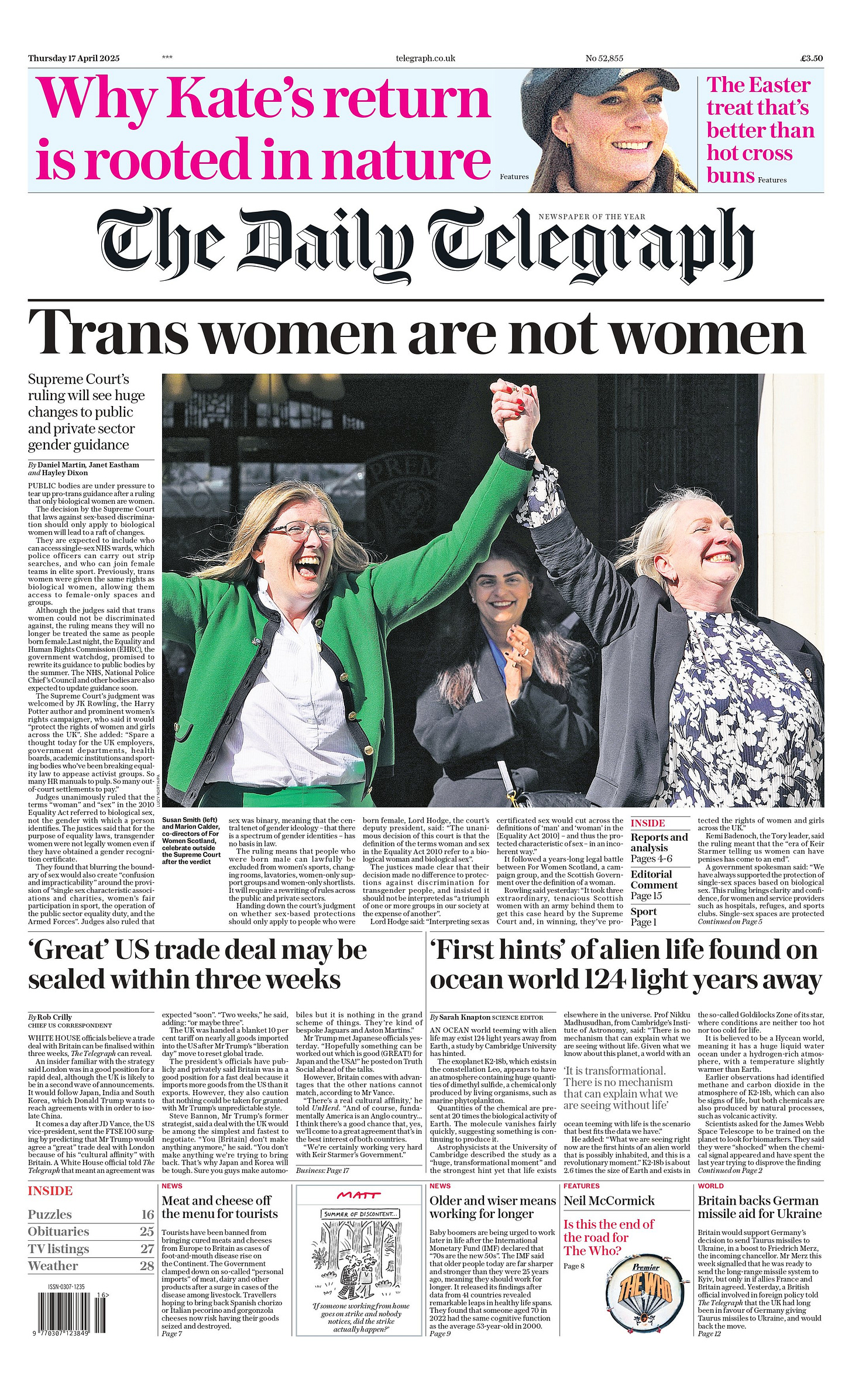 This checks out! - by Graham Linehan - The Glinner Update