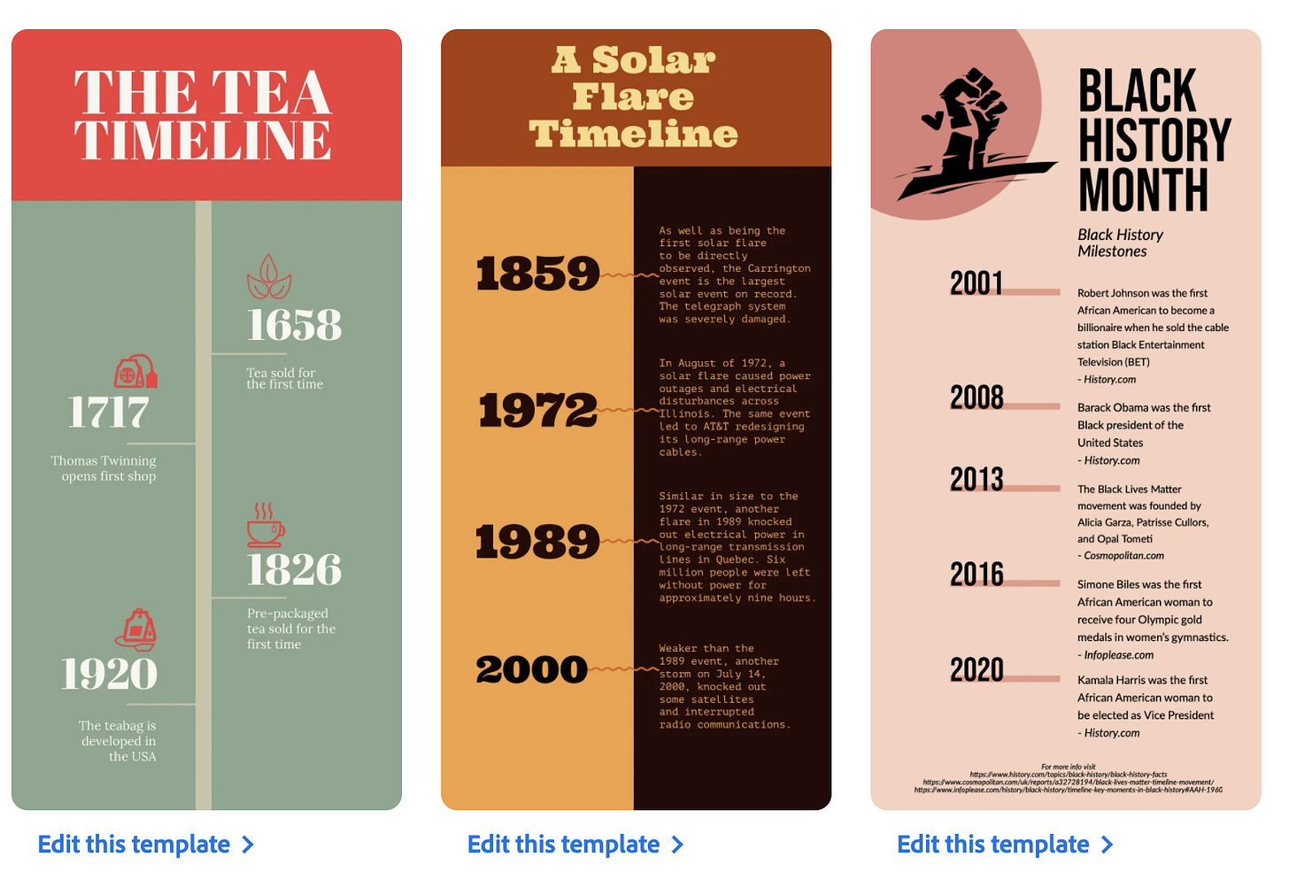 Make a Timeline - by Jeremy Caplan - Wonder Tools