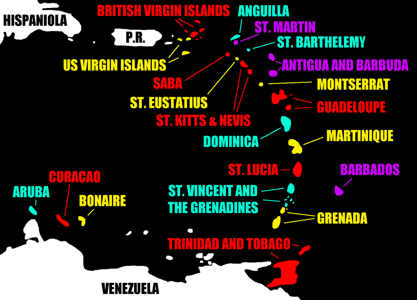 An Introduction to the Lesser Antilles - The Other Map