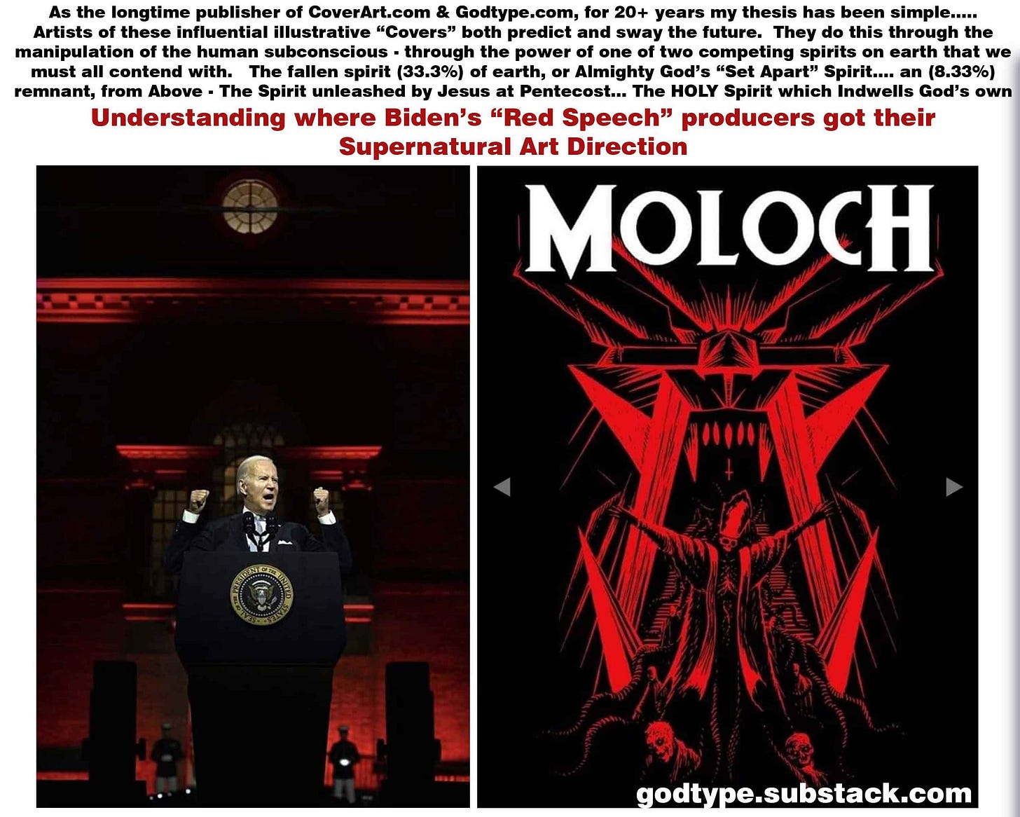 Godtype Journal #110: Biden's Red Sermon Revisited: Steve Bannon ...