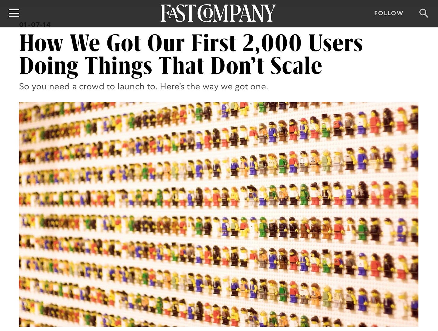 How the biggest consumer apps got their first 1,000 users