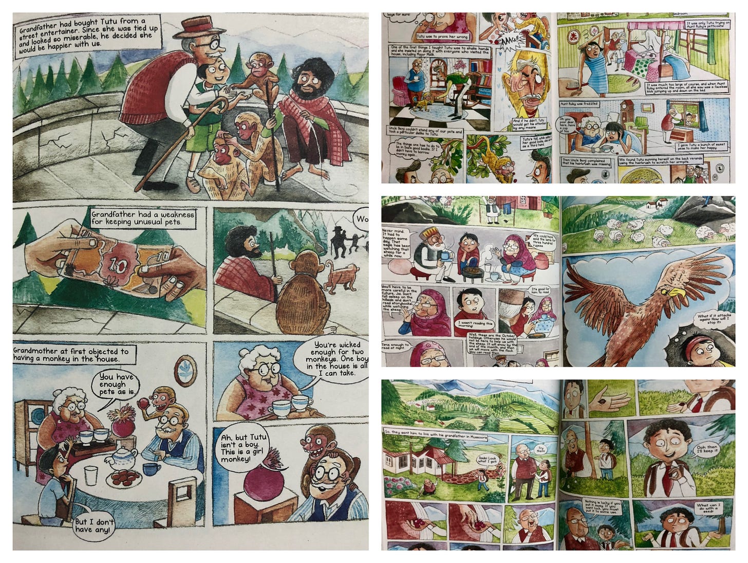 Monkey Trouble and other grandfather stories