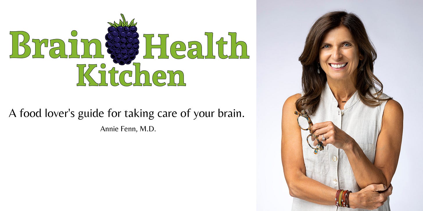 Welcome to the NEW Brain Health Kitchen newsletter
