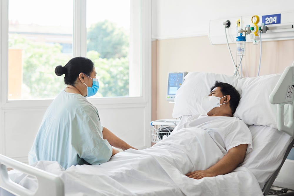 What would I do if someone I loved was hospitalized for COVID?