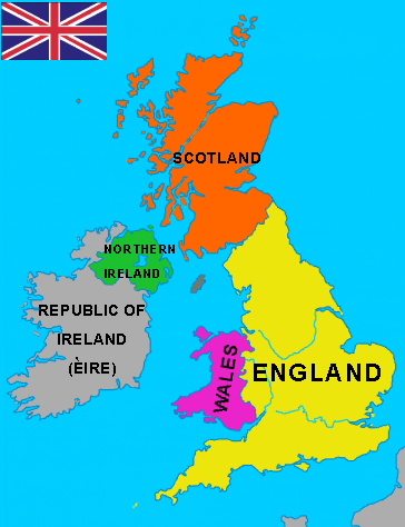 What is the difference between England, the United Kingdom and Great ...