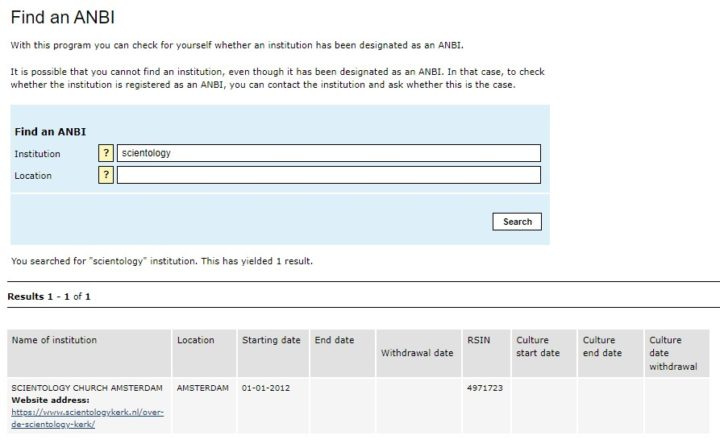 After 9-year appeal, Scientology wins tax exemption in the Netherlands