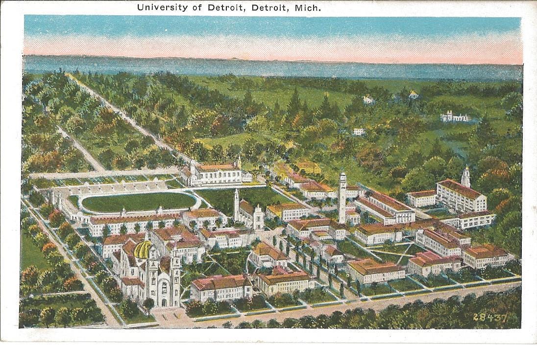 Today's Tidbits... Dropping Out: University of Detroit Titans Football