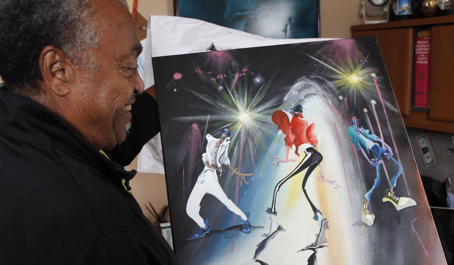 'A Loaf of Bread, a Container of Milk and a Stick of Butter'