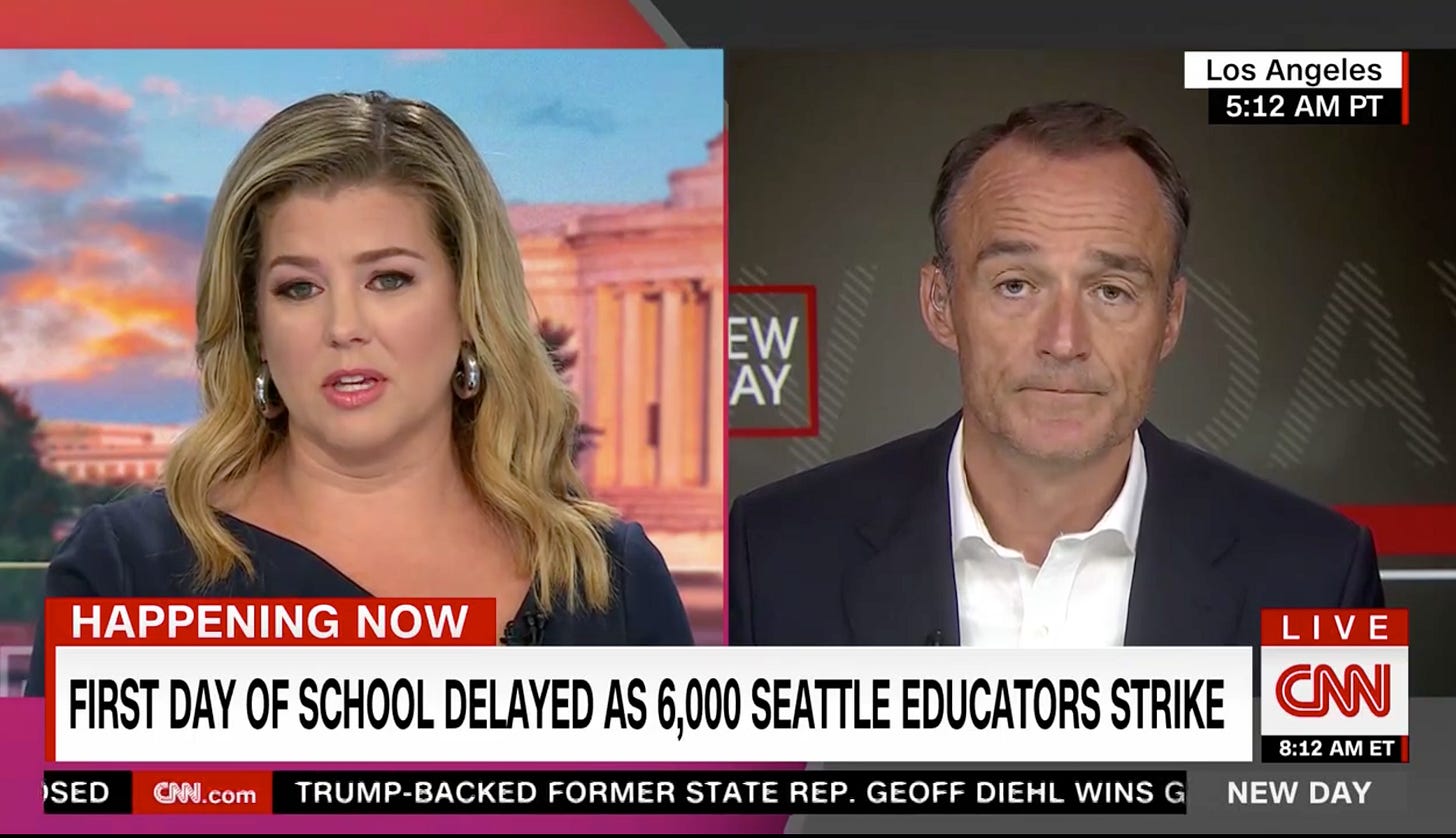 CNN Anchor's Smug Pot Shot At Striking Seattle Teachers Shows How ...