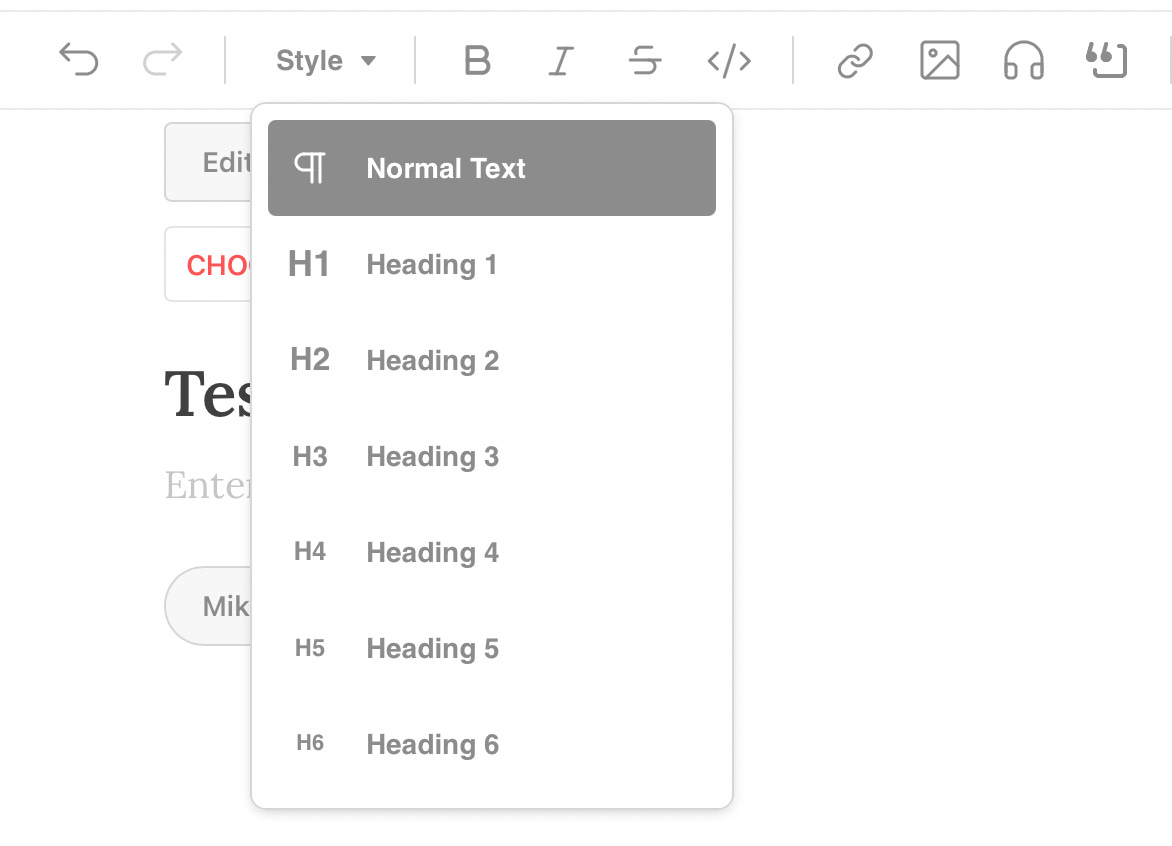 How to make a Table of Contents in Substack