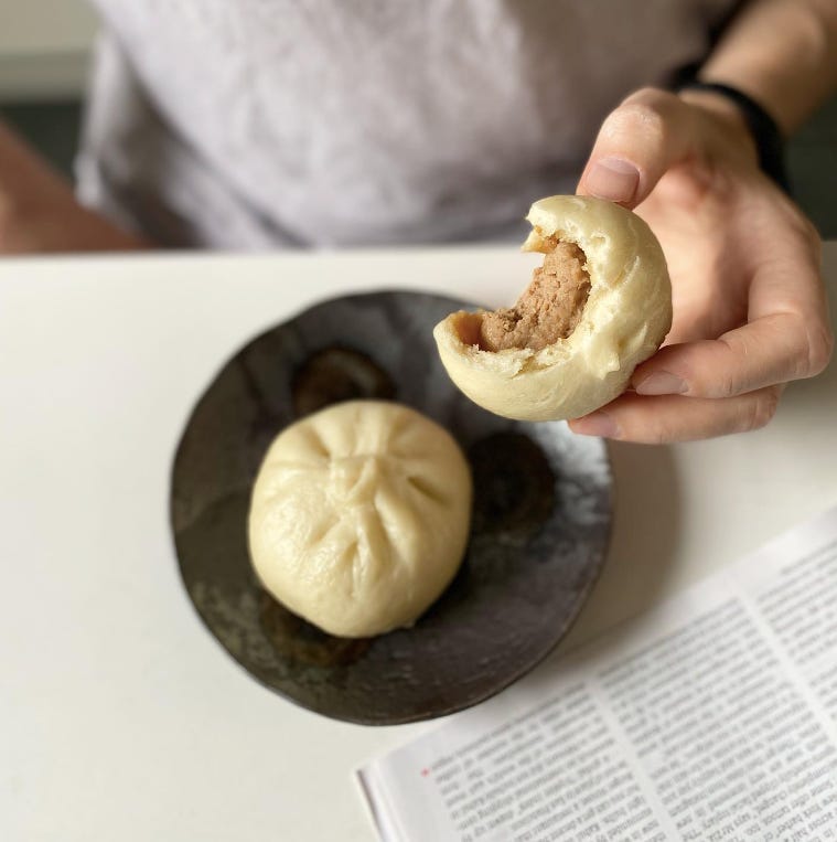 Kitchen Project #71: Fluffy steamed buns - by Nicola Lamb