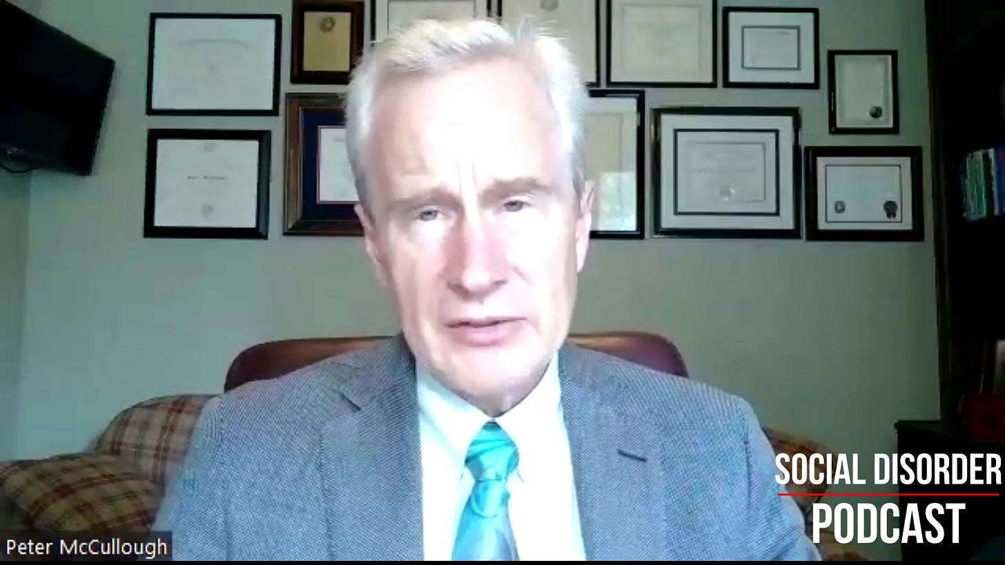 Live With Dr. Peter McCullough - by Drew Weatherhead