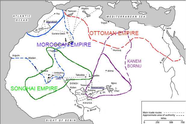 Morocco, Songhai, Bornu and the quest to create an African empire to ...