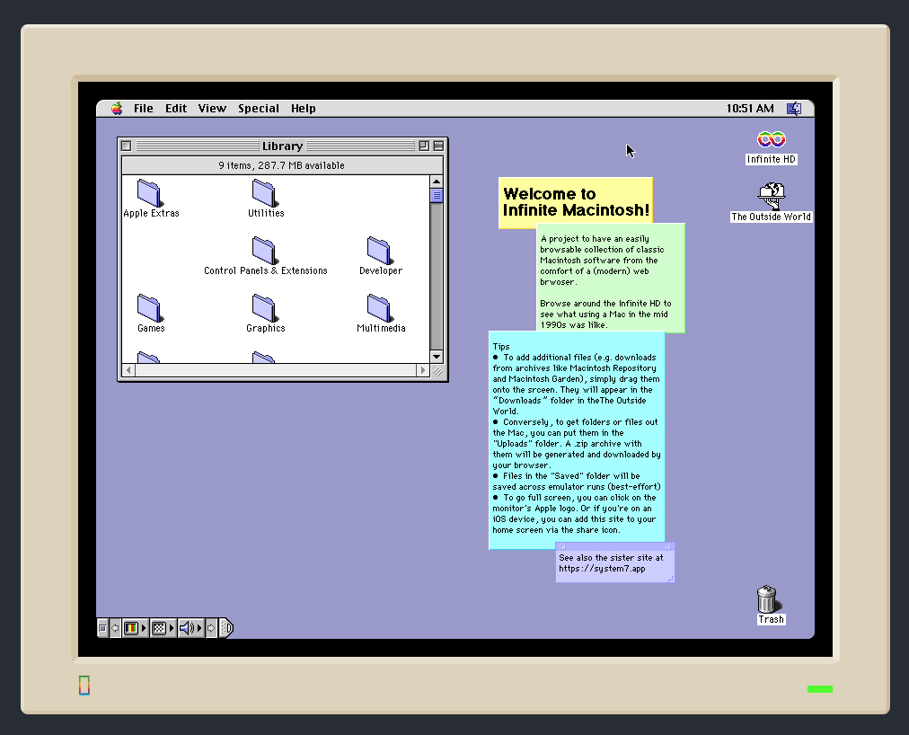 Emulate a Classic Macintosh... in your web browser. Seriously.