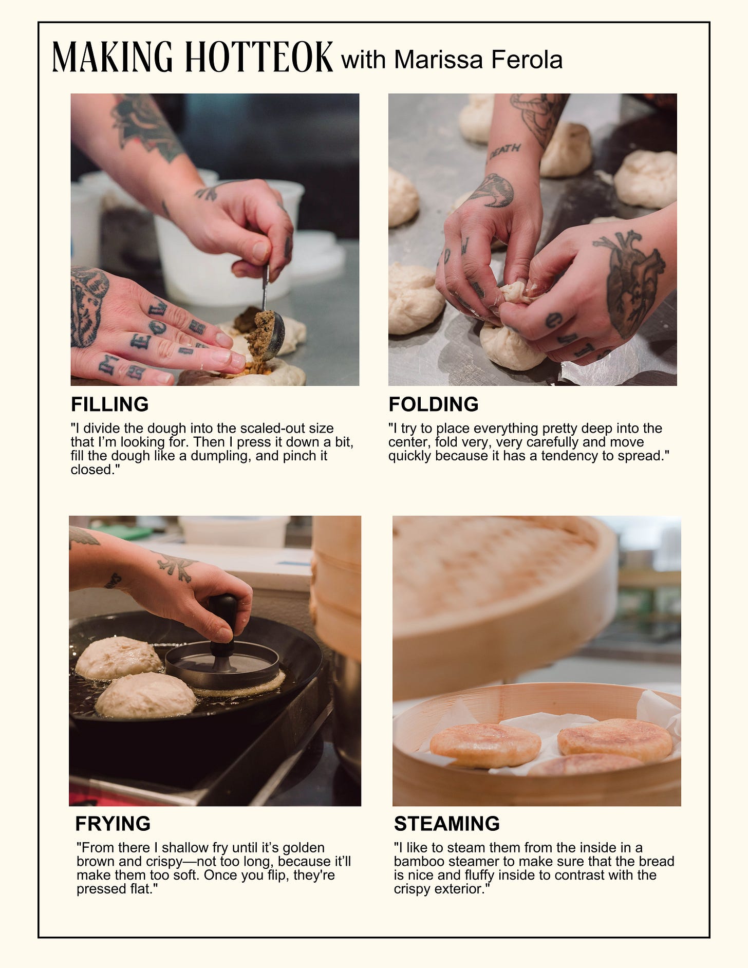 Interview #16: Marissa Ferola's Hotteok - by Leah Mennies