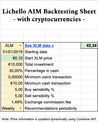 Try Automatic Investment Machine (AIM) Lichello's algorithm in a Google ...