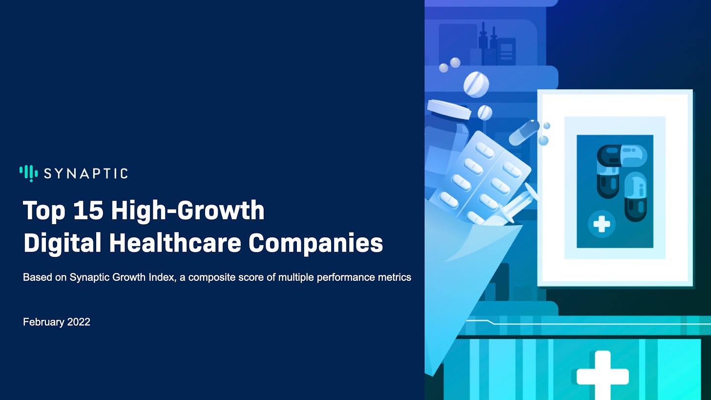 Top 15 High-Growth Digital Healthcare Companies 🏥