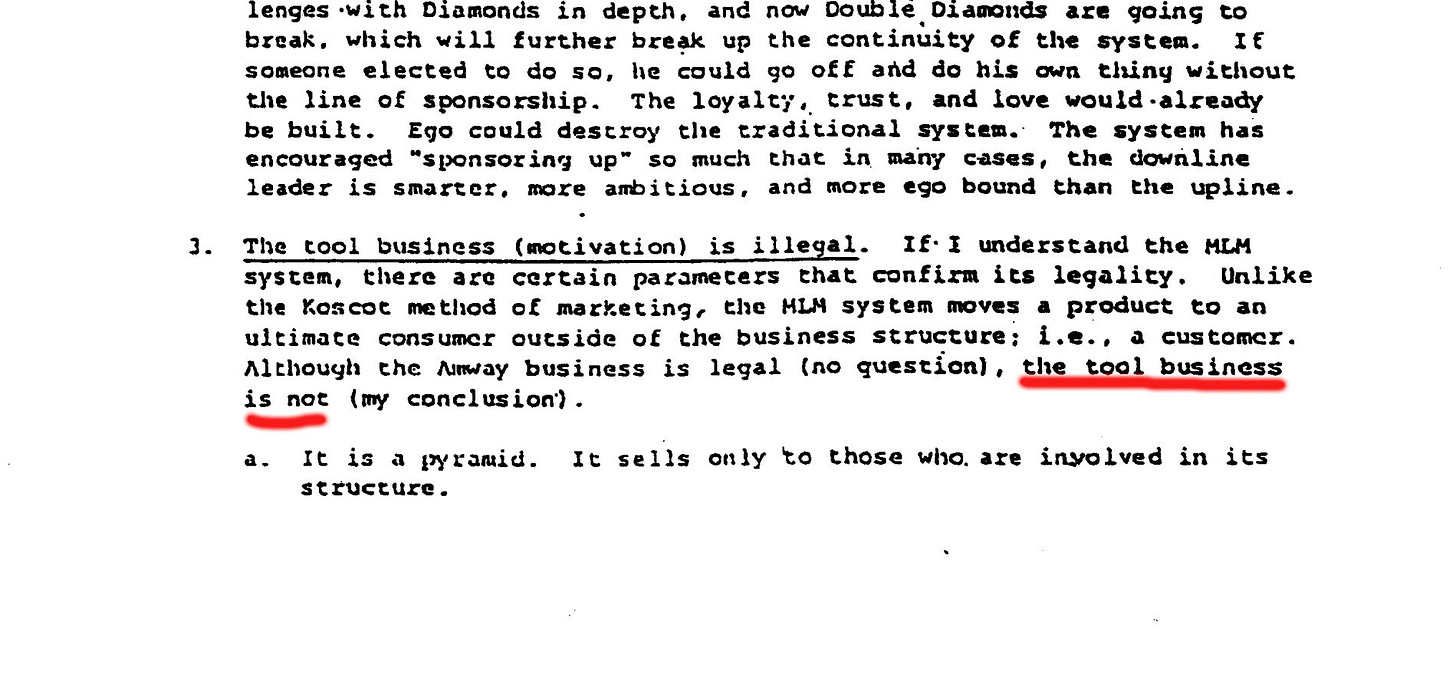 The Tools Cult: The History of the Amway Motivational Scam. (Part 2 of 3)