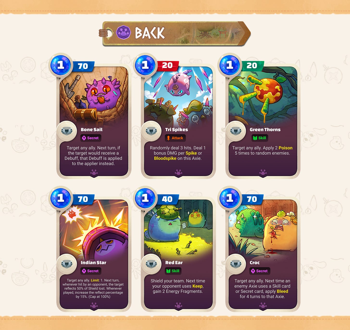 S2 Reptile Card Leeks! - by Axie Infinity - The Lunacian