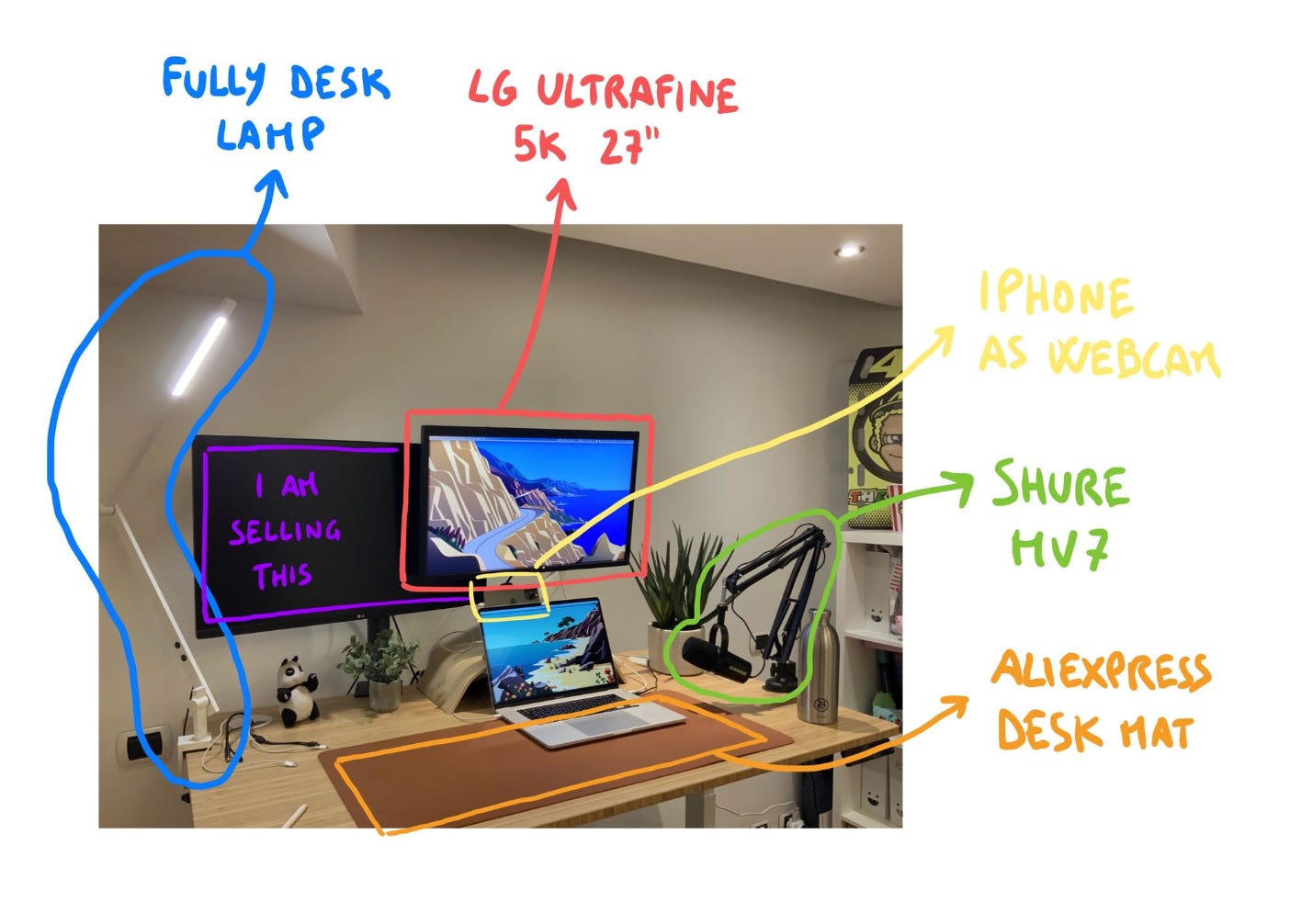 My Desk Setup and Accessories 🪑 - by Luca Rossi