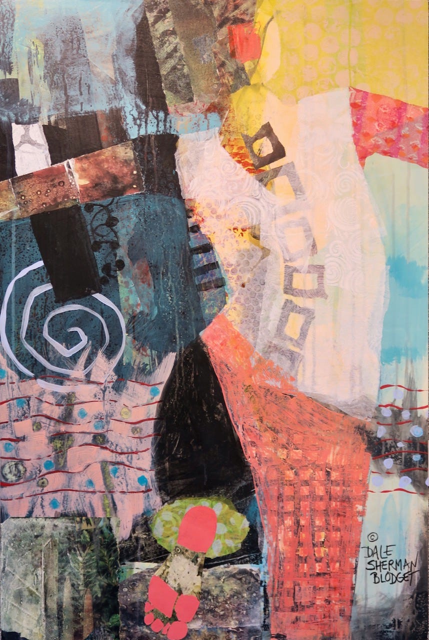 Dale Sherman Blodget, painter and dancer - by Amy Allen