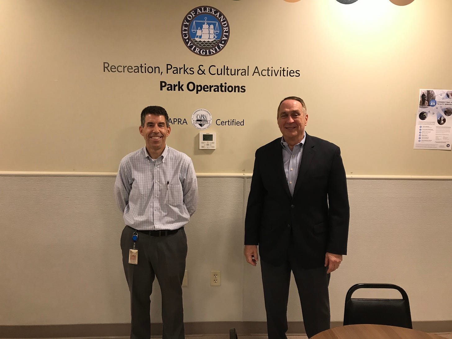 A Peek at Alexandria's Tree Canopy - by Mark Eaton