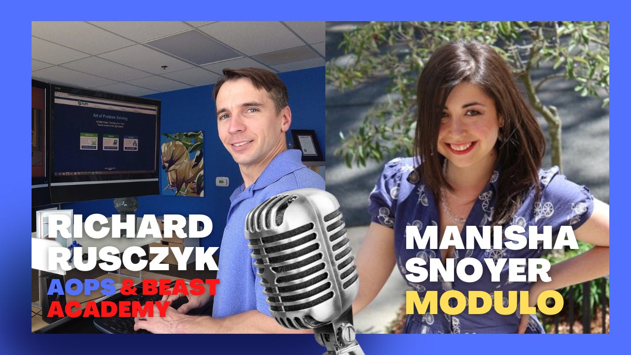Modulo's Interview with Richard Rusczyk (Co-founder of Beast Academy ...