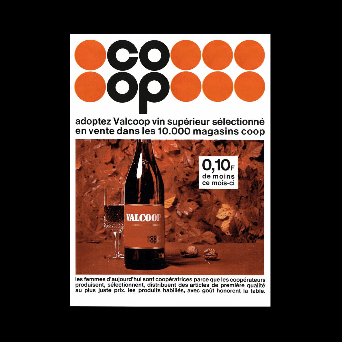 Logo Design History: Co-op France - by Richard Baird