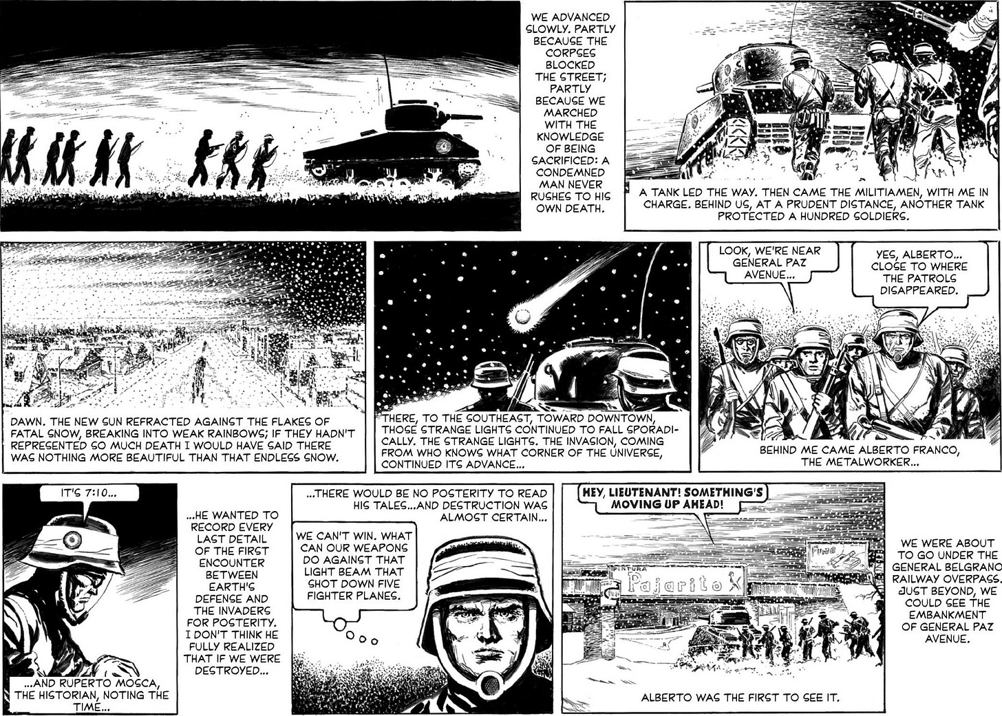 #6 - The Eternaut - by MissMartian - Comic of the Day