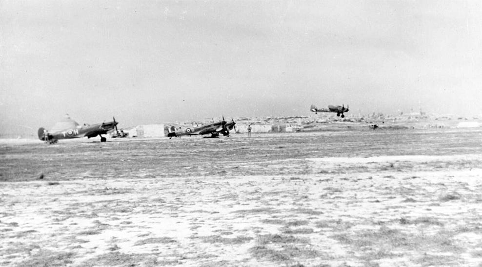 Shot down over Malta - by Martin Cherrett