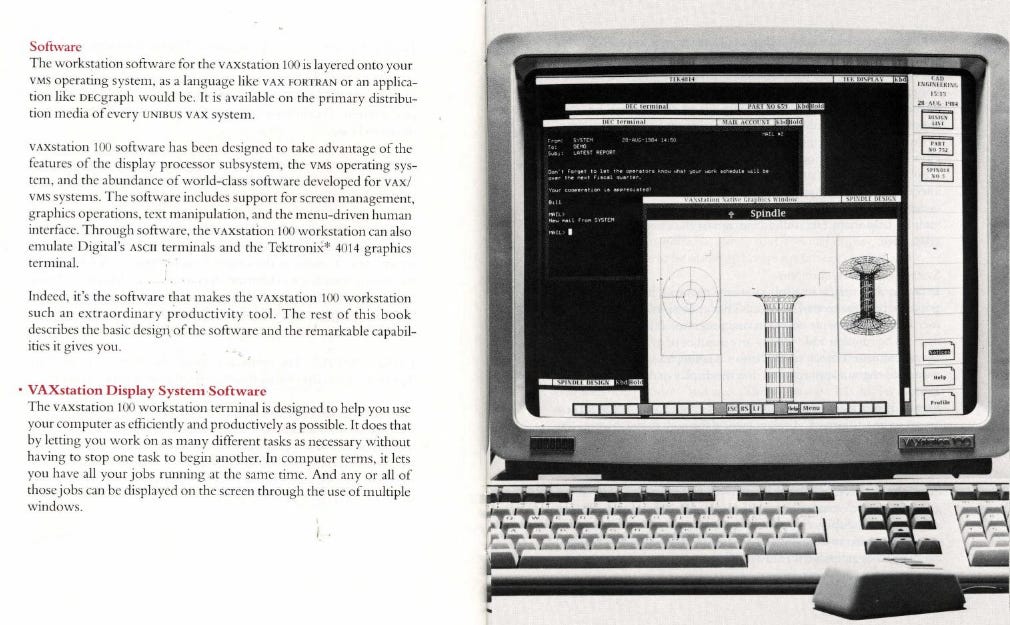 W: The Window System before X... that nobody seems to remember