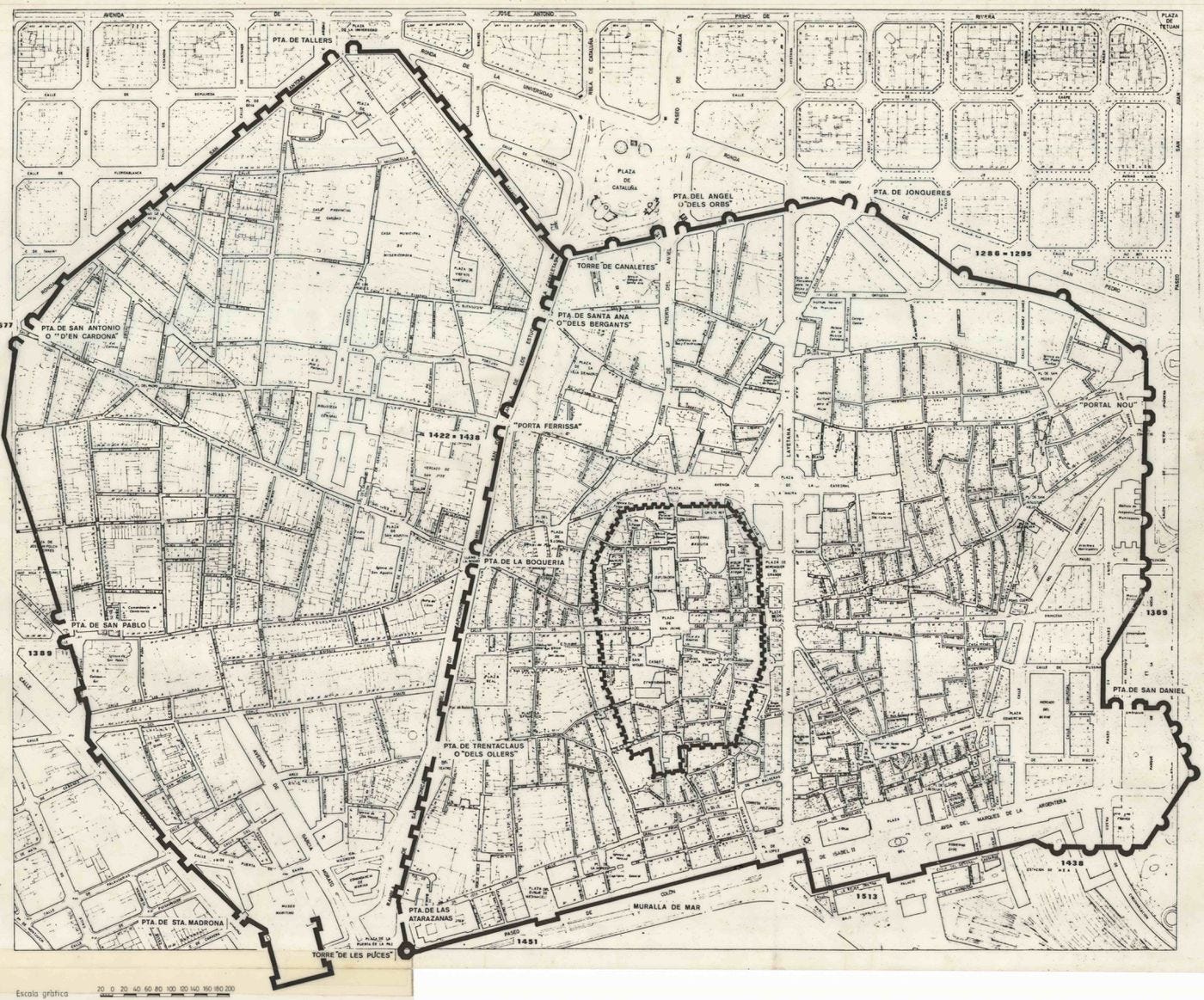 Why (nearly) All Blocks in Barcelona Look the Same