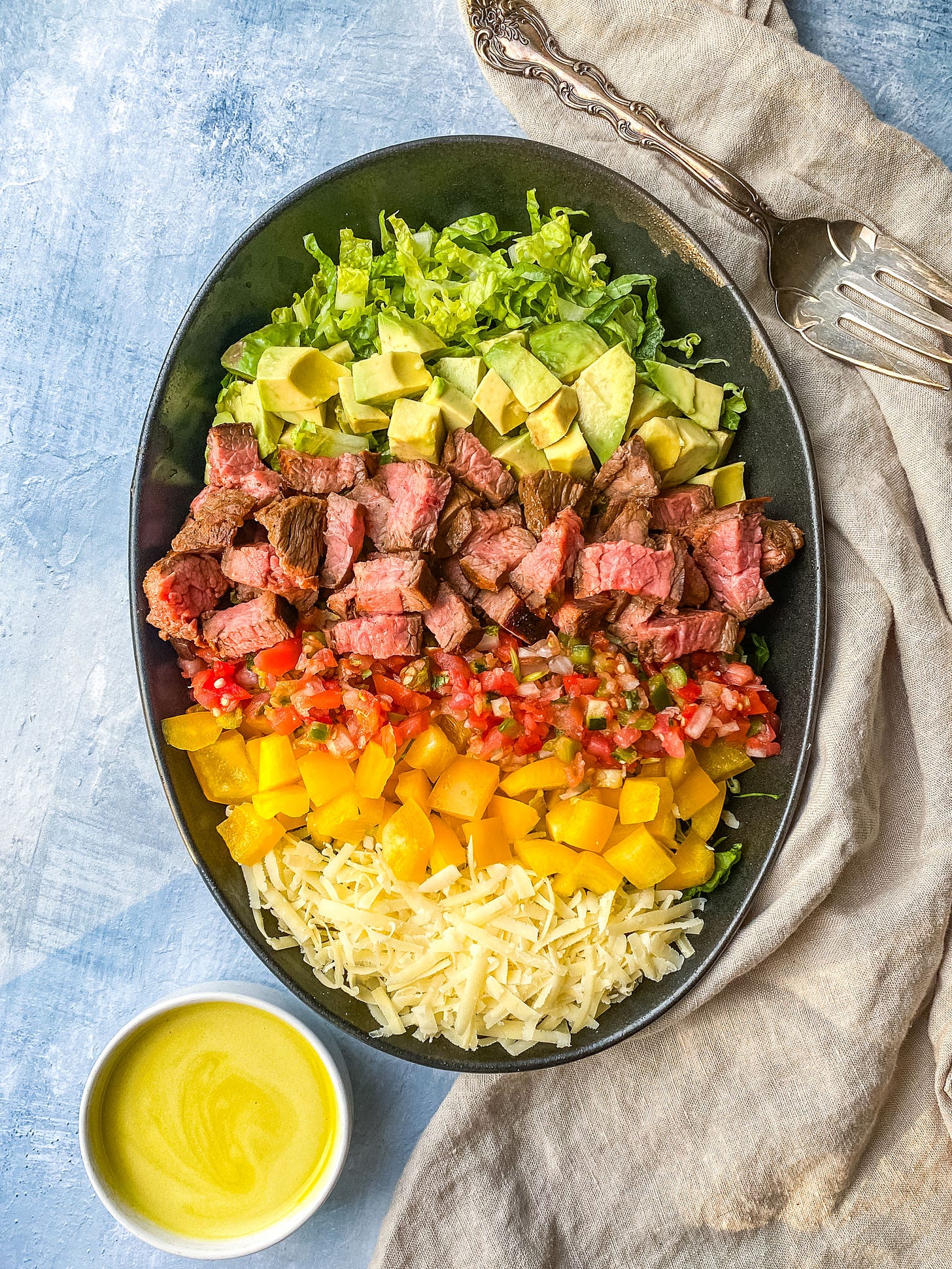 Flank Steak Taco Salad By Madeline Tague