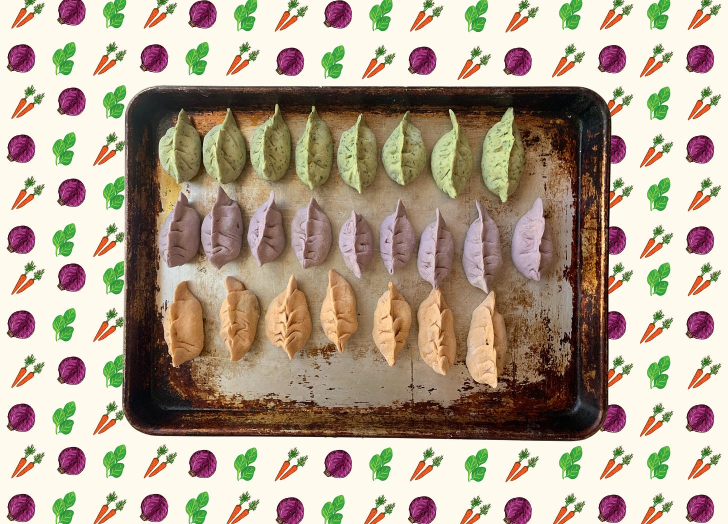 Make Rainbow Dumplings, Get Scrappy in the Process