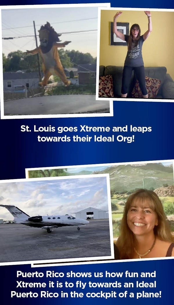 Scientology goes Xtreme! With the pandemic lifted, time to go straight ...